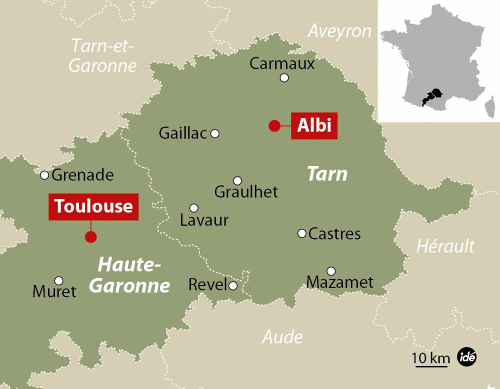 Toulouse Albi Distance